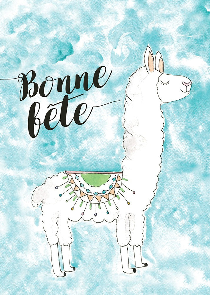 Carte de souhaits- Bonne fête – La p'tite griffe